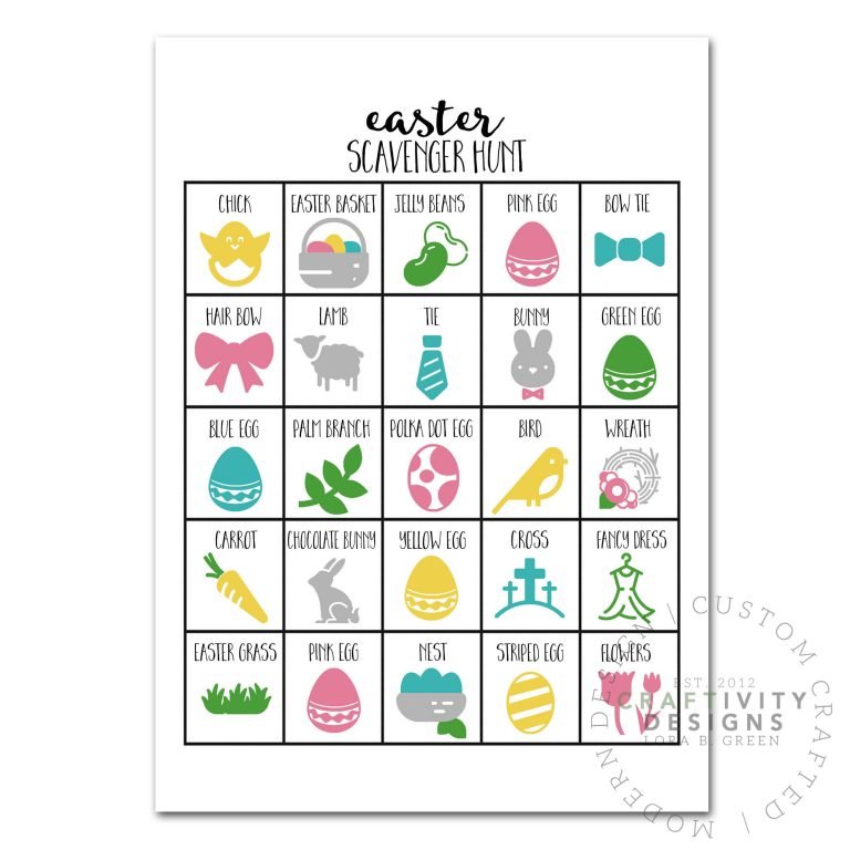 12+ Easter Scavenger Hunt Ideas for Kids and Families - Scavenger Hunt ...