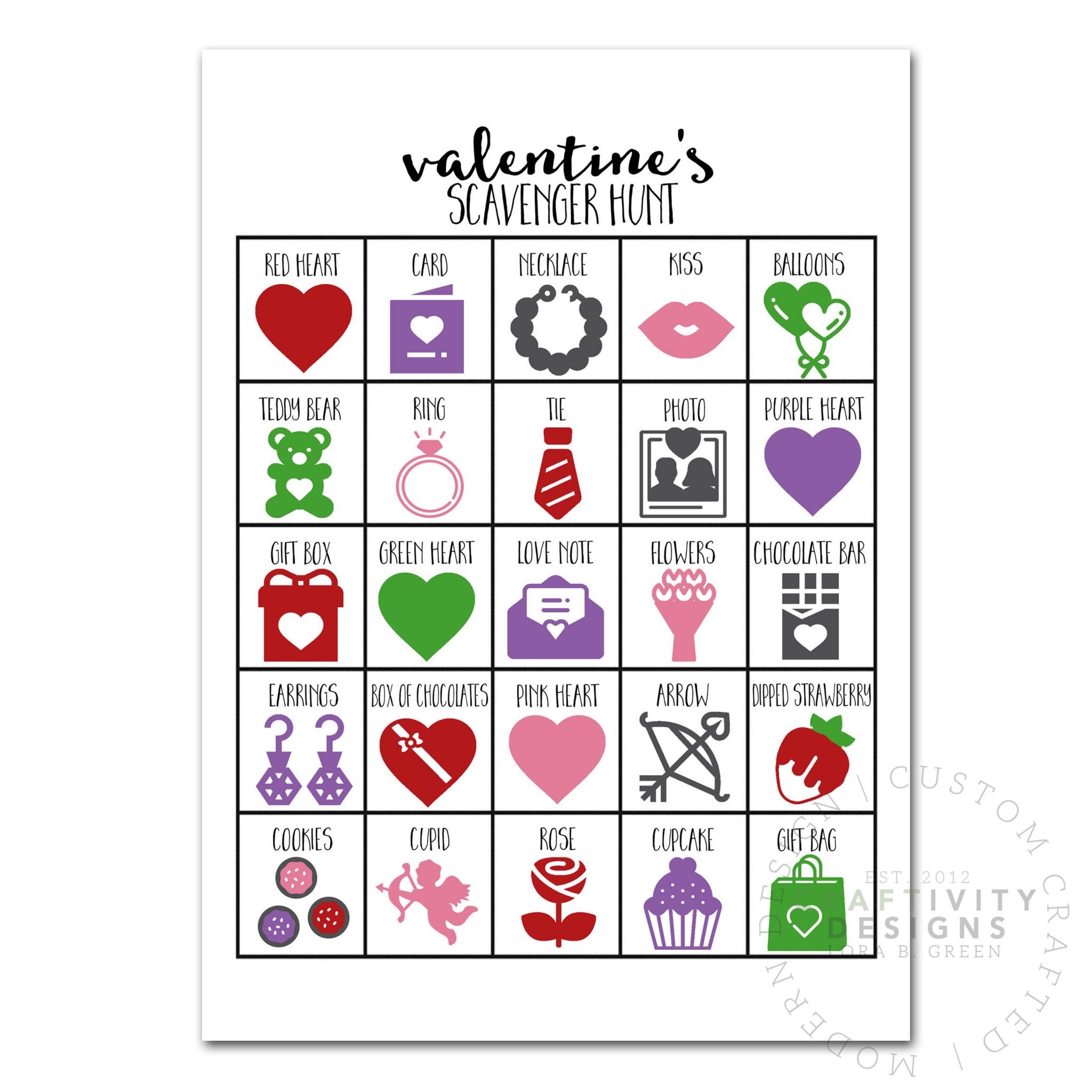 5 Valentines Scavenger Hunts for Adults - Scavenger Hunt Ideas