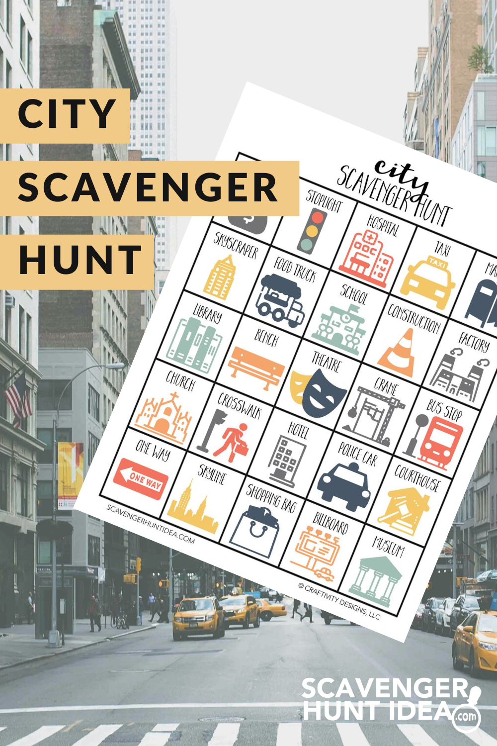 Big City Scavenger Hunt for Kids (New York, Chicago, and more ...