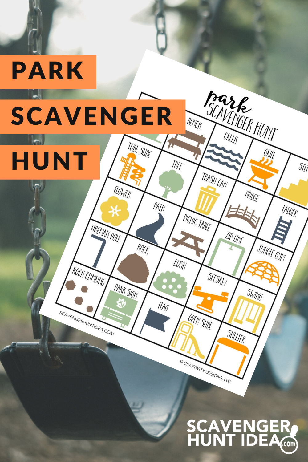 Park Scavenger Hunt Activity (for Local, State, and National Parks ...