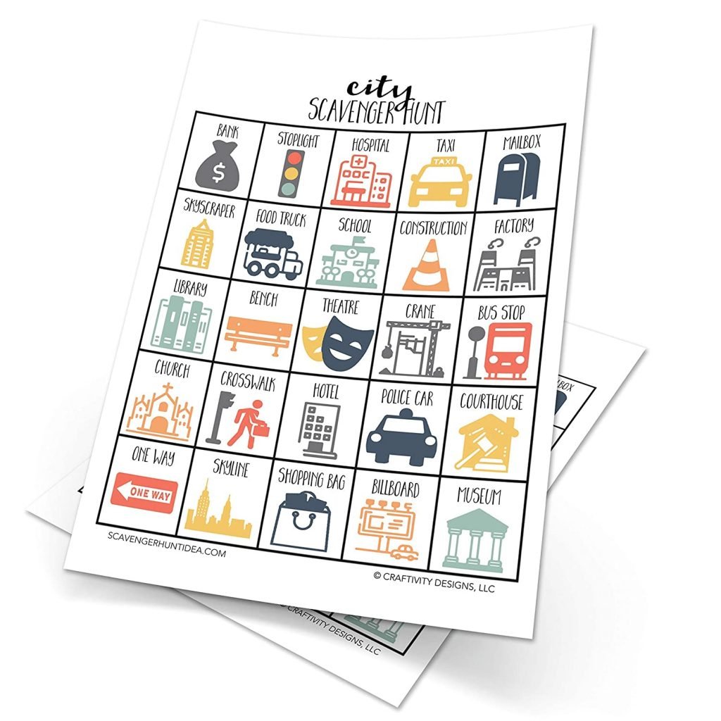 Park Scavenger Hunt Activity (for Local, State, and National Parks ...