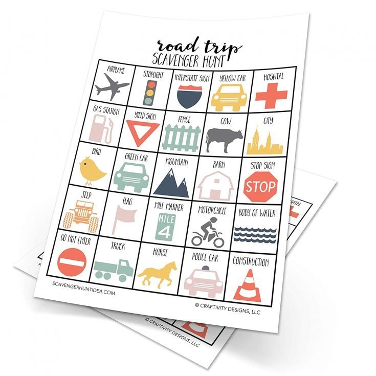 12 Road Trip Scavenger Hunt Ideas for your Vacation! - Scavenger Hunt Ideas
