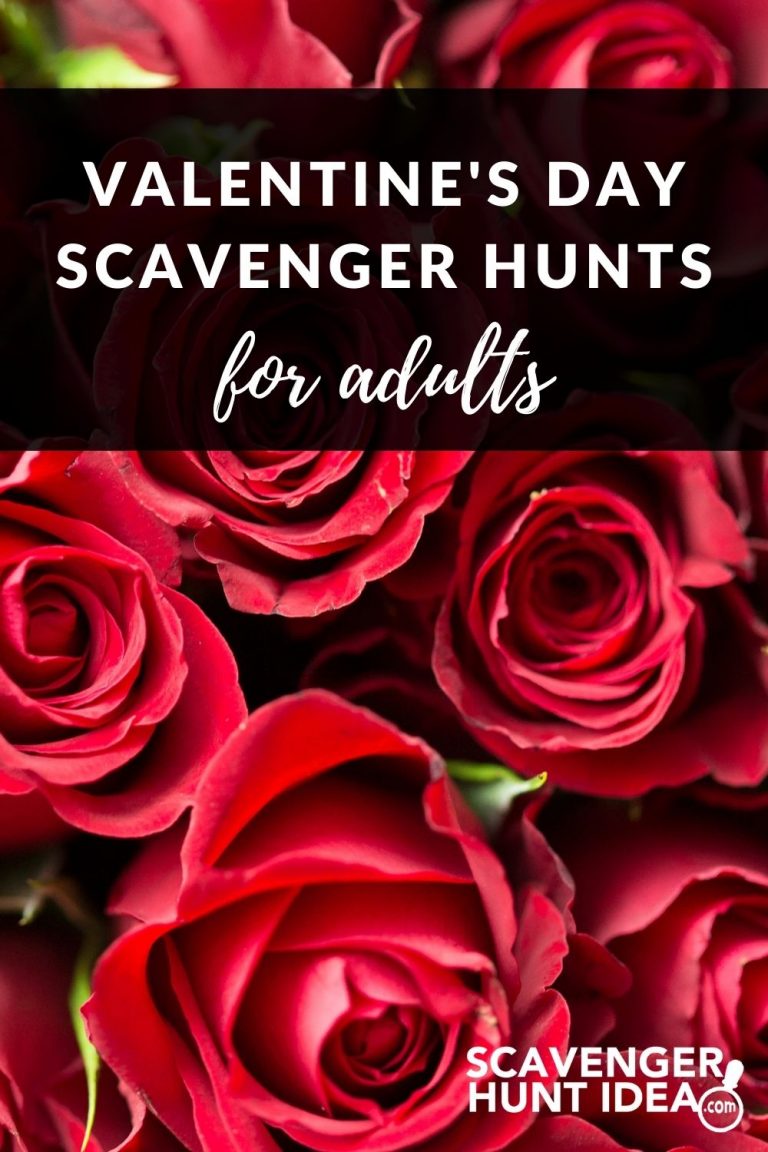 5 Valentines Scavenger Hunts for Adults - Scavenger Hunt Ideas