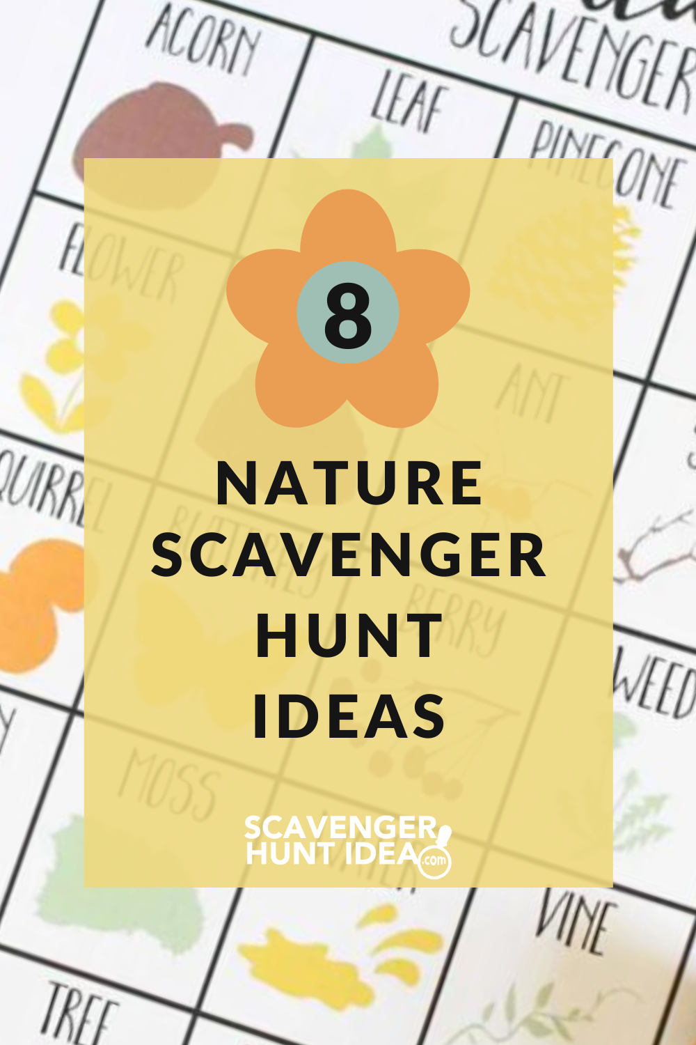 8+ Nature Scavenger Hunt Ideas to Get Your Kids Outside! - Scavenger ...