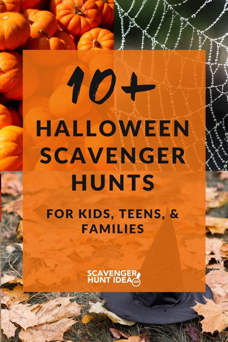 10+ Halloween Scavenger Hunt Ideas for Kids, Teens, and Families ...