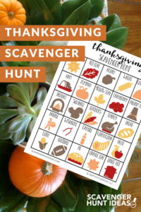Fun Thanksgiving Scavenger Hunt (perfect for watching the parades ...