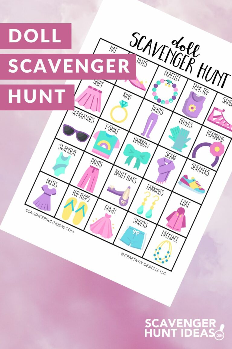Embark on a Delightful Doll Scavenger Hunt Adventure at Home ...